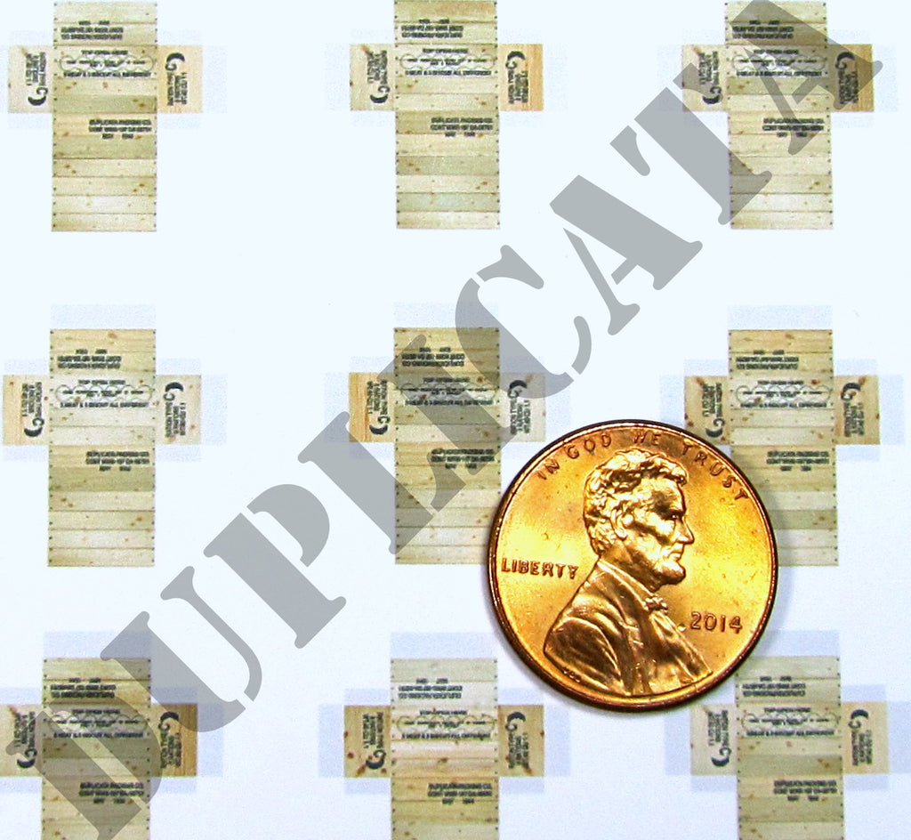 Diorama Accessory - C Rations Wooden Boxes, WW2 - 1/72 Scale ...