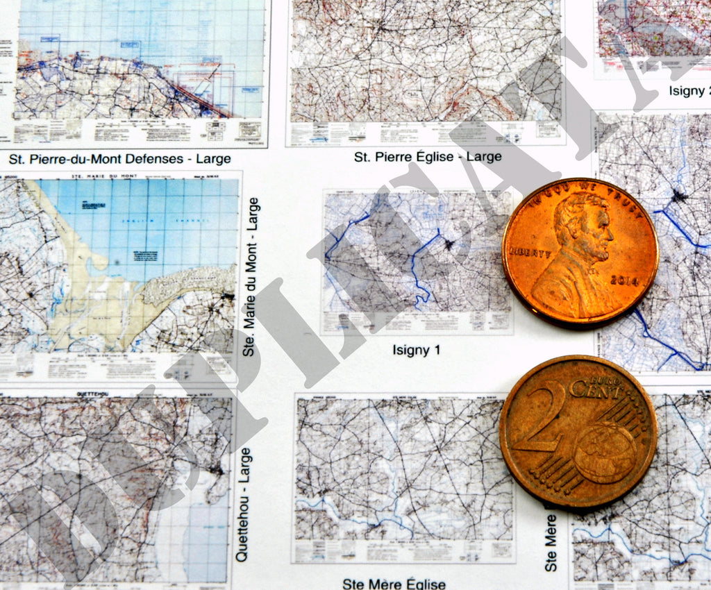 Diorama - Allied Maps - Western Normandy Coast - WW2 - 1/35 Scale ...